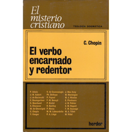 EL VERBO ENCARNADO Y REDENTOR